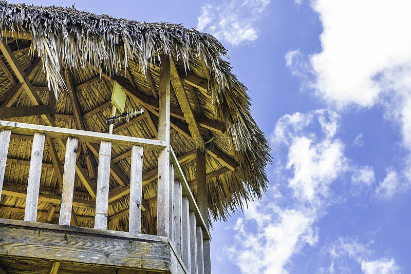 Tiki Hut Tower Stock Photos - Free & Royalty-Free Stock Photos from ...