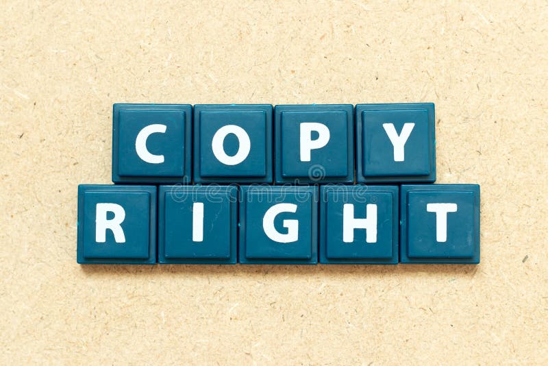 Word copyright stock image. Image of define, copyright - 16575807