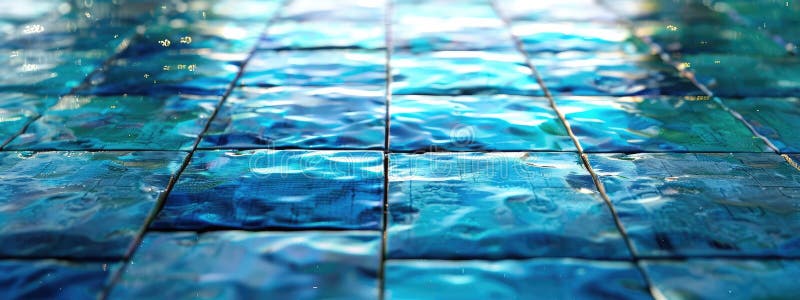 Tile Background Top View. Selective Focus Stock Illustration ...