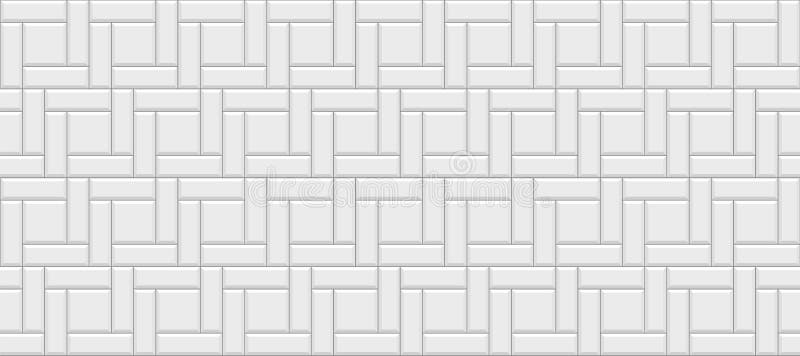 Tile Brick Background. Seamless Subway Wall. Vector Illustration Stock ...