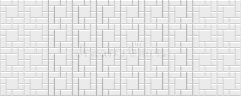 Tile Brick Pattern. Seamless Subway Texture. Vector Illustration Stock ...