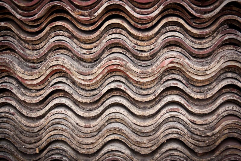 Tile Curve Background Texture Stock Image - Image of close, antique ...