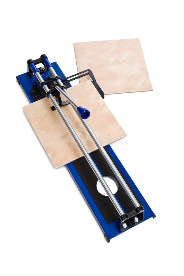 Tile cutter stock photo. Image of white, ceramic, straight - 13479056