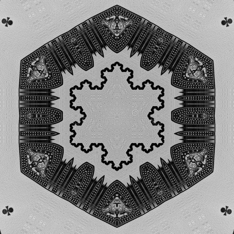 Complex Tile Design Pattern Created by Junaid Gandhi Stock Illustration ...