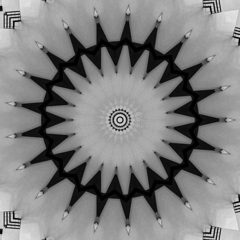 Complex Tile Design Pattern Created by Junaid Gandhi Stock Illustration ...