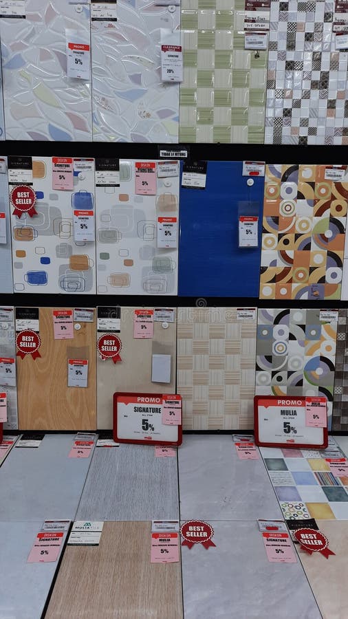 Tile Display in Building Shop Editorial Image - Image of tile, building ...