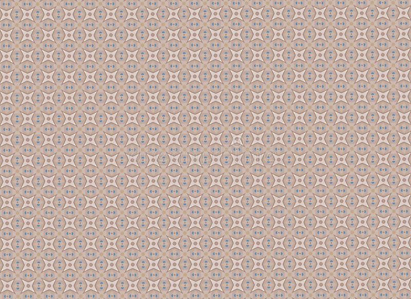 Tile and Fabric Pattern Design. Stock Illustration - Illustration of ...