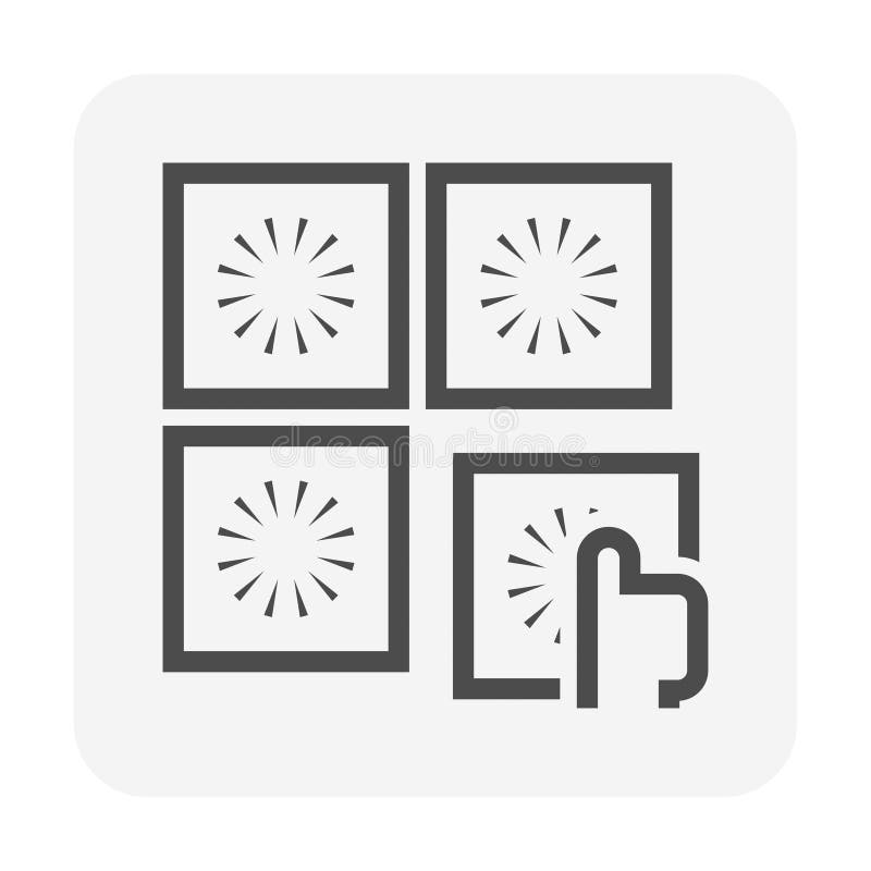 Tile Floor Construction Vector Icon Stock Vector - Illustration of ...