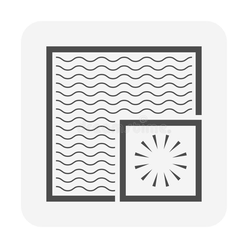 Tile Floor Construction Vector Icon in Top View Stock Vector ...