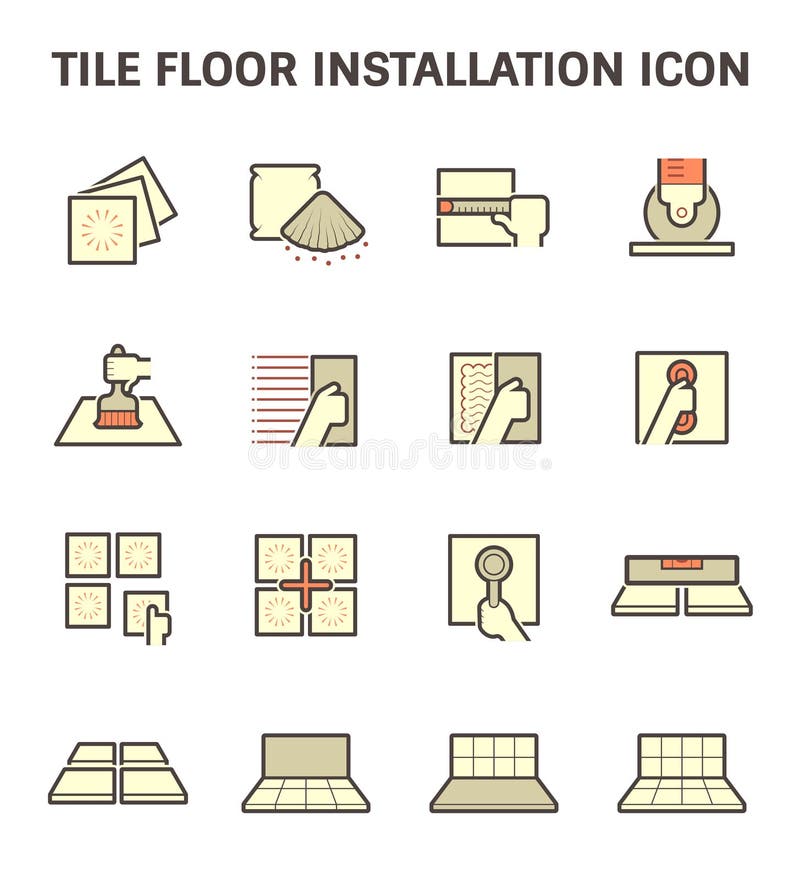 Tile floor icon stock vector. Illustration of background - 102323195