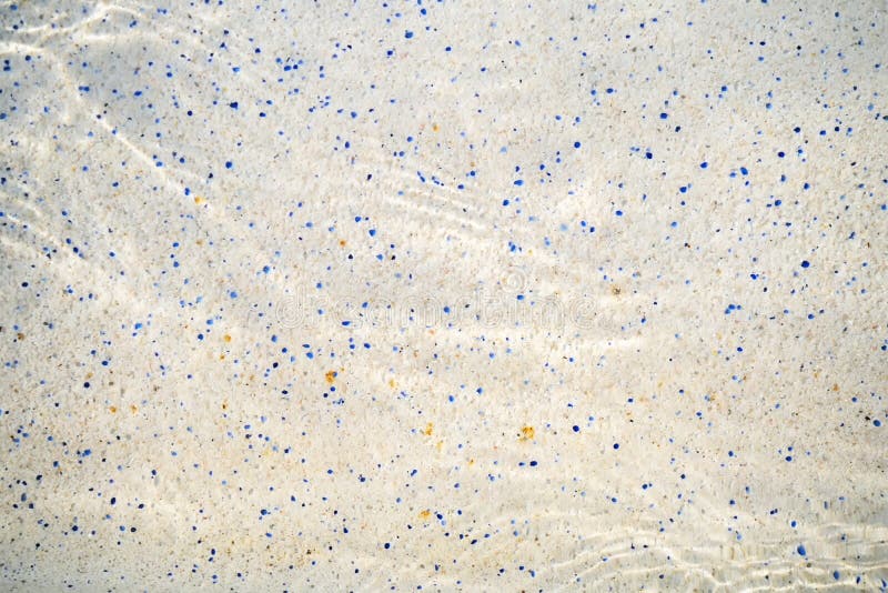 Tile Floor of Swimming Pool with Moving Surface of Chlorine Water Stock ...