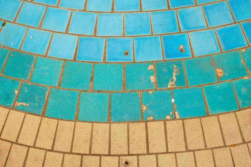 Colorful Tile Floor Texture and Background Stock Image - Image of green ...