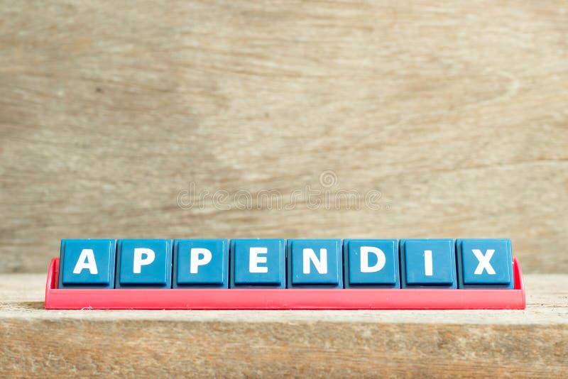 161 Appendix Word Stock Photos - Free & Royalty-Free Stock Photos from ...