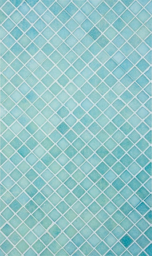 Background Pattern of Turquoise and Blue Glass Tiles Stock Photo ...