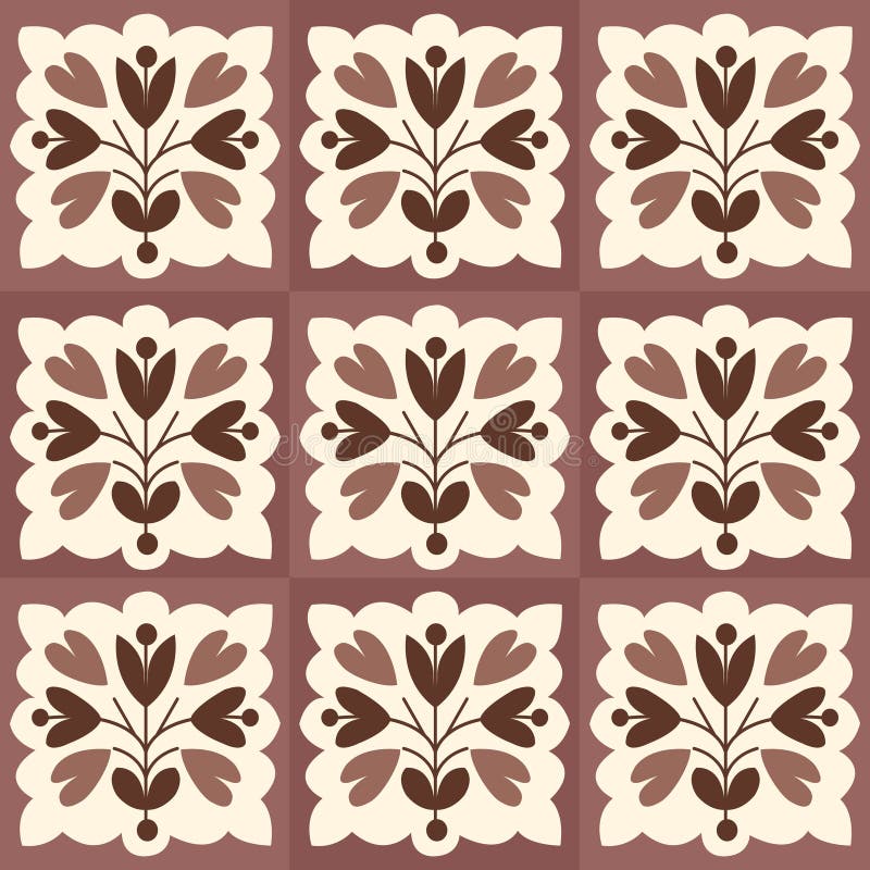 Tile Pattern Geometric Repeat Mosaic Wall Background Classic Shape ...