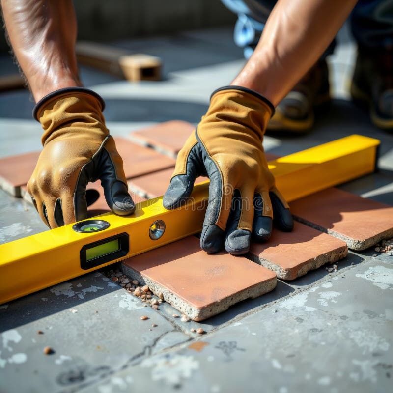 Tile Precision: Ensuring Alignment in Floor Installations, Generative ...