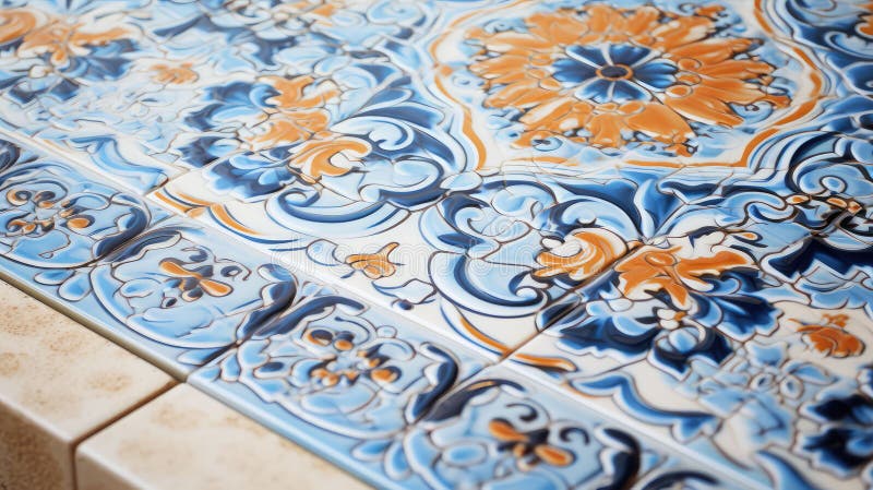 Tile printed texture stock illustration. Illustration of generated ...