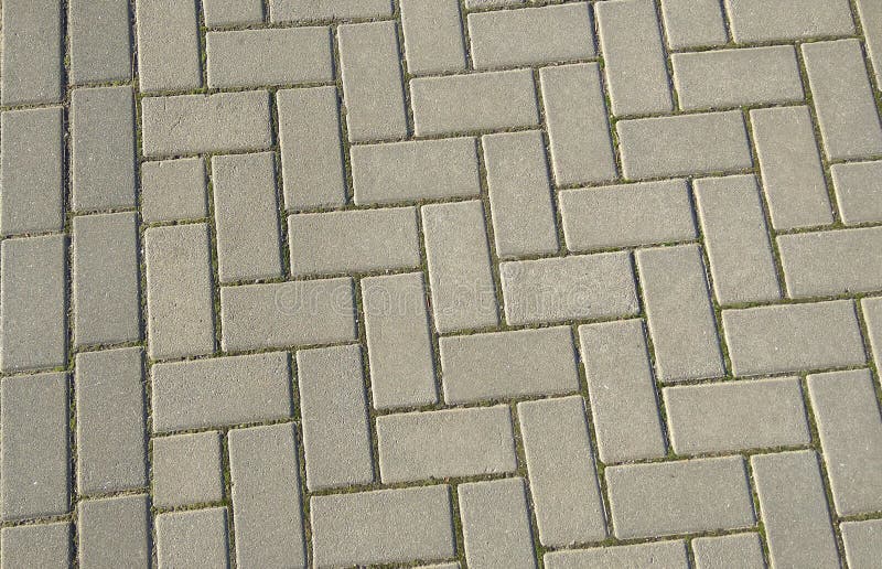 Tile on the Road. Block Background. Sidewalk Tiles. Stock Image - Image ...