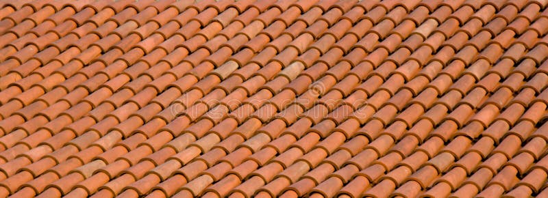 Tile roof stock photo. Image of orange, roof, diagonal - 4606438