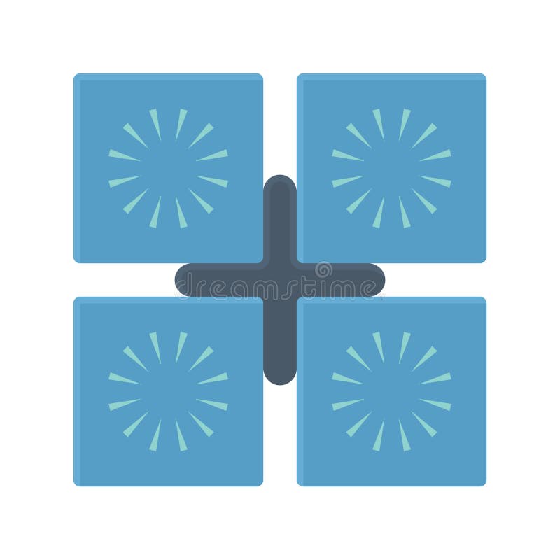 Tile Spacer Vector Icon in Top View Stock Vector - Illustration of sign ...