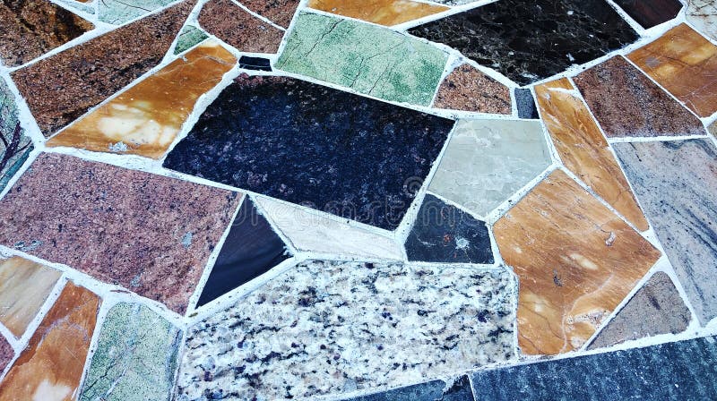 Colored Tiles, Great Background, Beautiful Colors Stock Image - Image ...