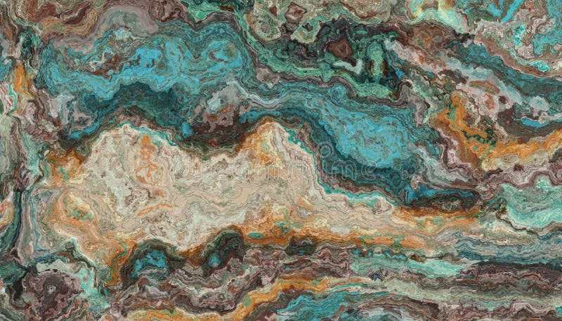 Turquoise Raw Gemstone Texture Stock Illustration - Illustration of ...
