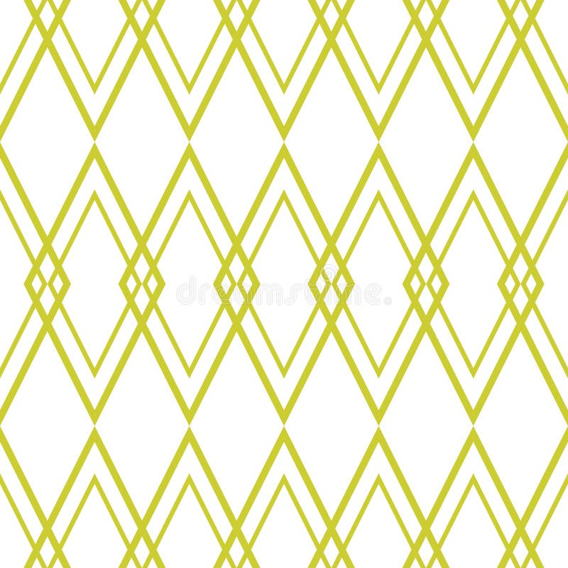 Tile Vector Line Pattern or Green and White Stock Vector - Illustration ...