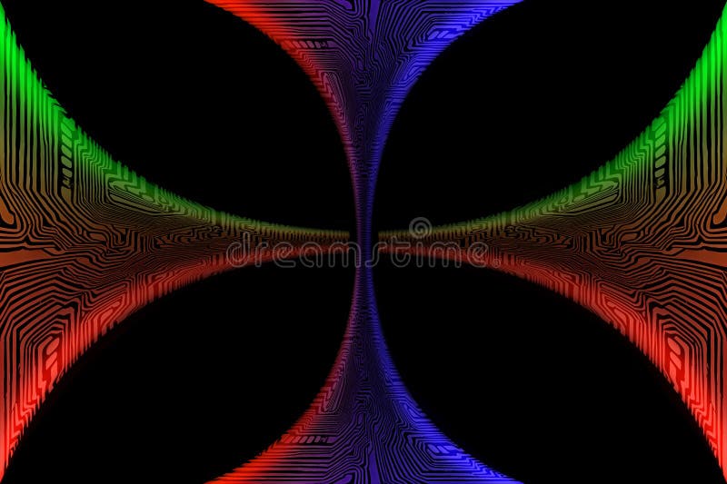 Tile Vortex High Tech Technology Digital Circuit Dimension Internet ...