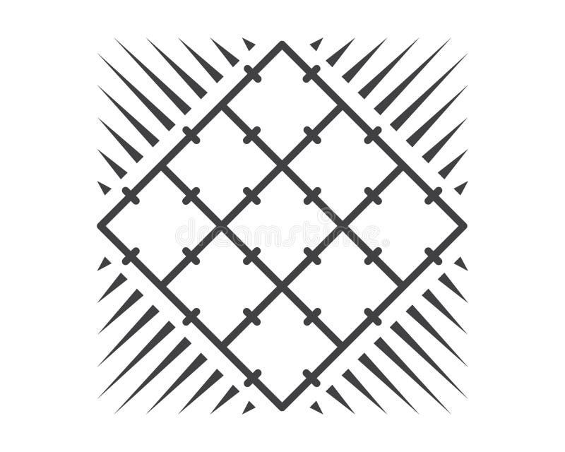 Tile Wall Icon with Cement Adhesive Stock Vector - Illustration of ...