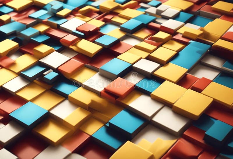 Tile Wallpaper Pattern Seamless Geometric Tetris Decoration Shape ...