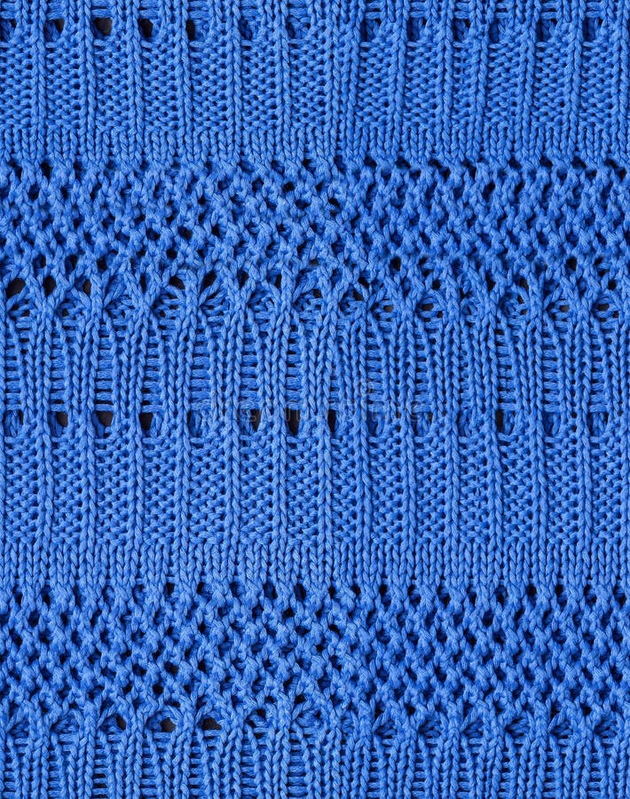 Tileable Blue Knitted Fabric Cloth Pattern Stock Photos - Free ...