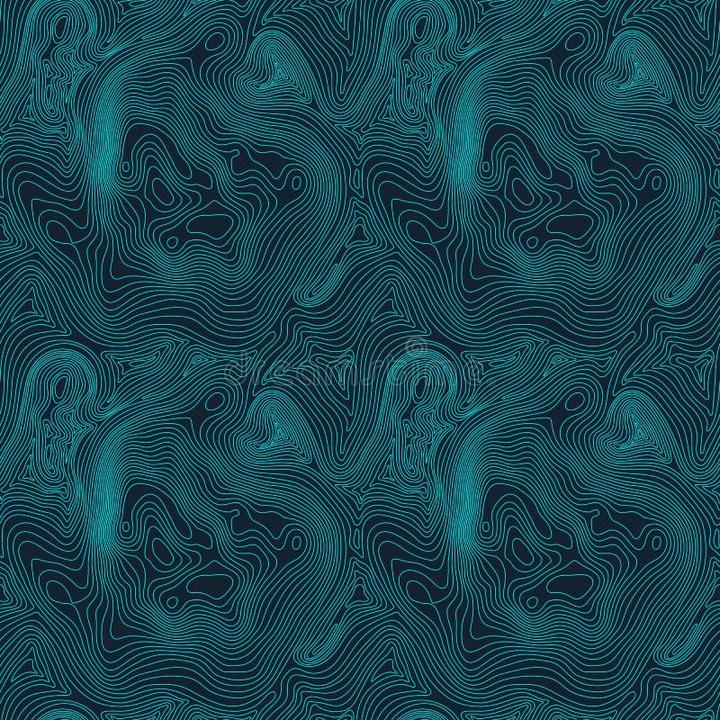 Tileable Topographic Map Background Concept with Space for Your Copy ...