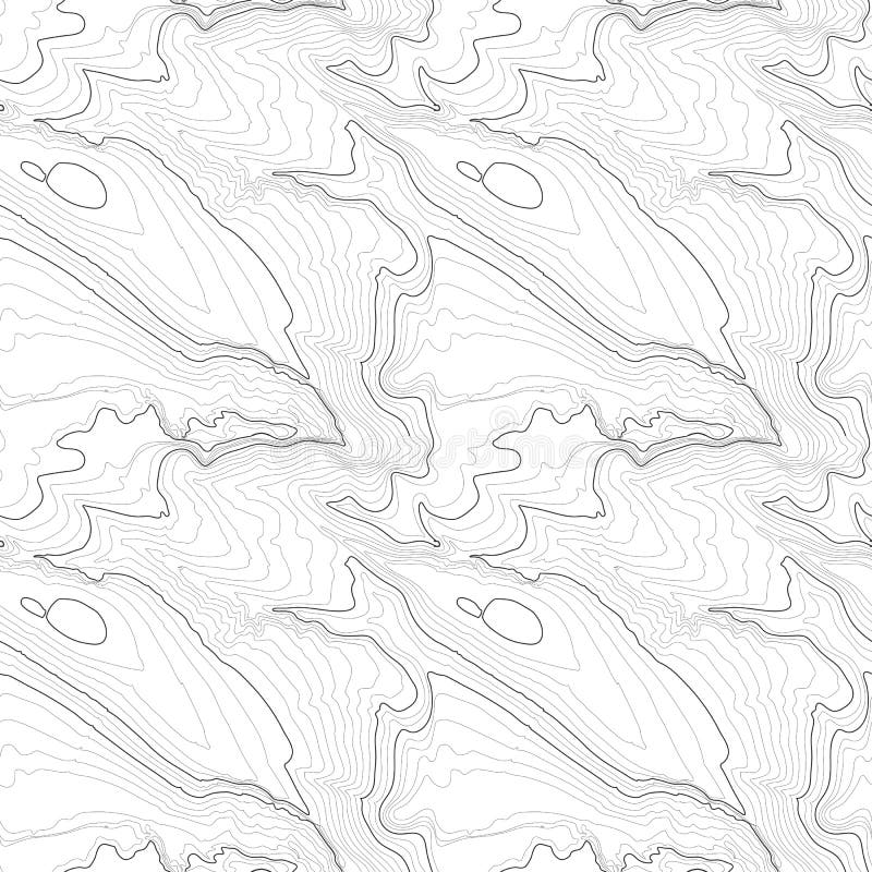 Tileable Topographic Map Background Concept with Space for Your Copy ...