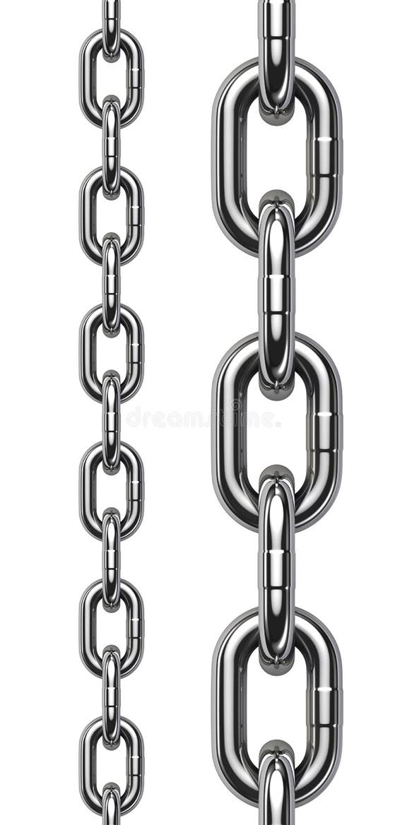 Tiled Chain stock illustration. Illustration of chrome - 13524094