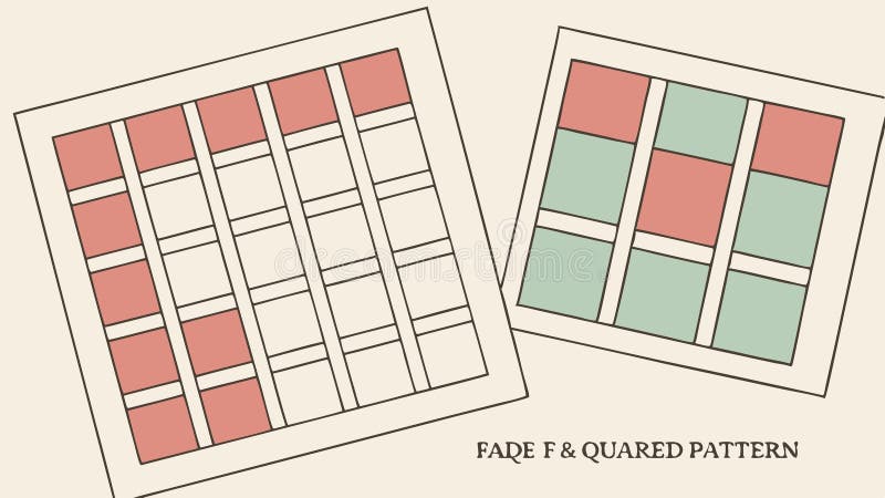 Tiled Geometric Squares Pattern with Fade Effect, Background, Vector ...