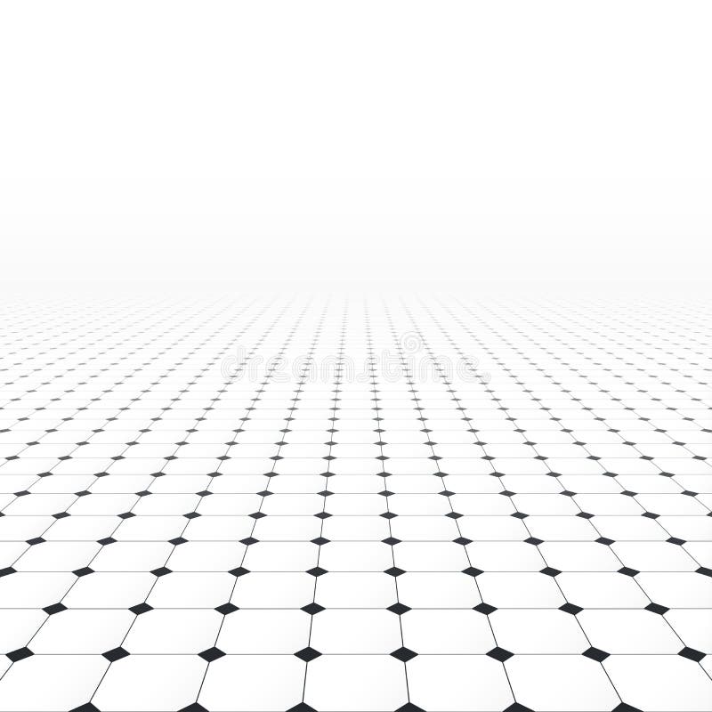 Tiled infinite floor. stock vector. Illustration of floor - 70202470