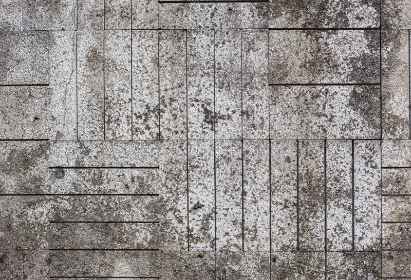 Tiled Mosaic Concrete Pavement of the Road Stock Image - Image of ...