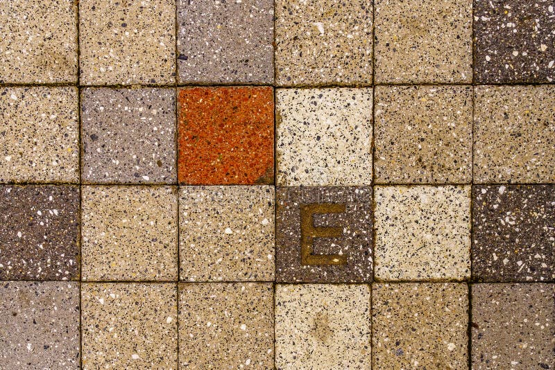 Tiled Pavement Paving slab stock image. Image of rough - 91223825