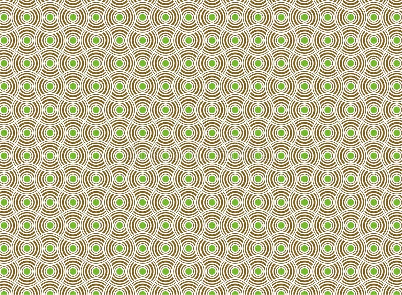 Tiled Vector Concentric Circle Pattern Abstract Design for Backgrounds ...