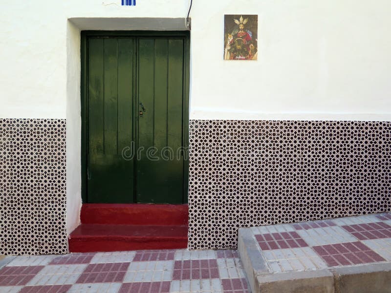 Tiled from wall stock image. Image of green, tile, house - 81983159