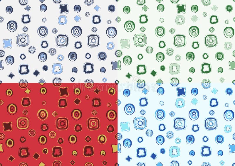 Tiled wallpaper stock vector. Illustration of silhuette - 8713528