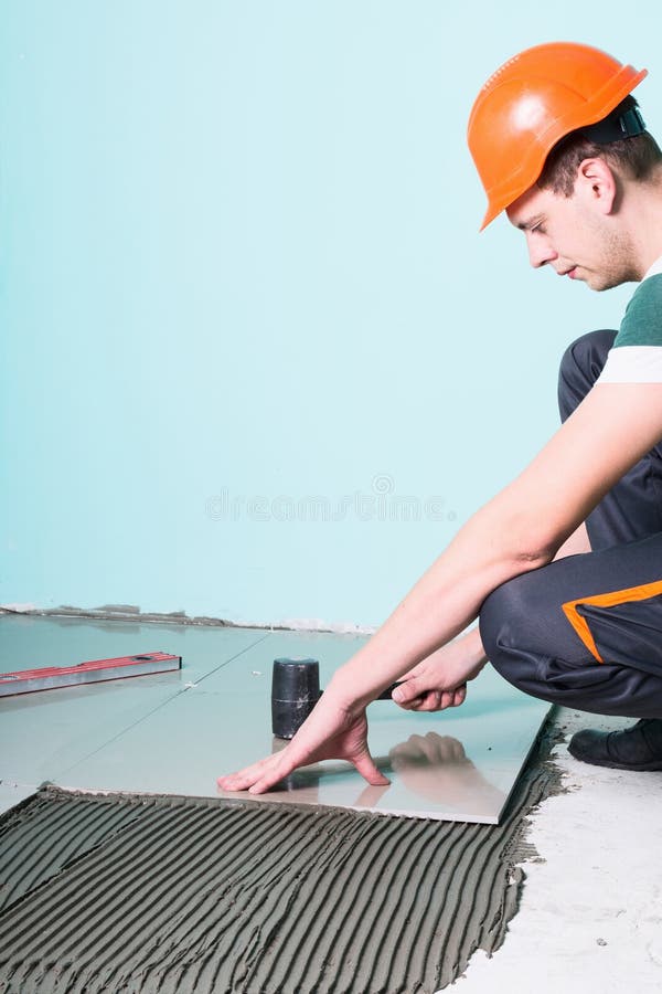 Tiler stock photo. Image of occupation, manual, detail - 58492070