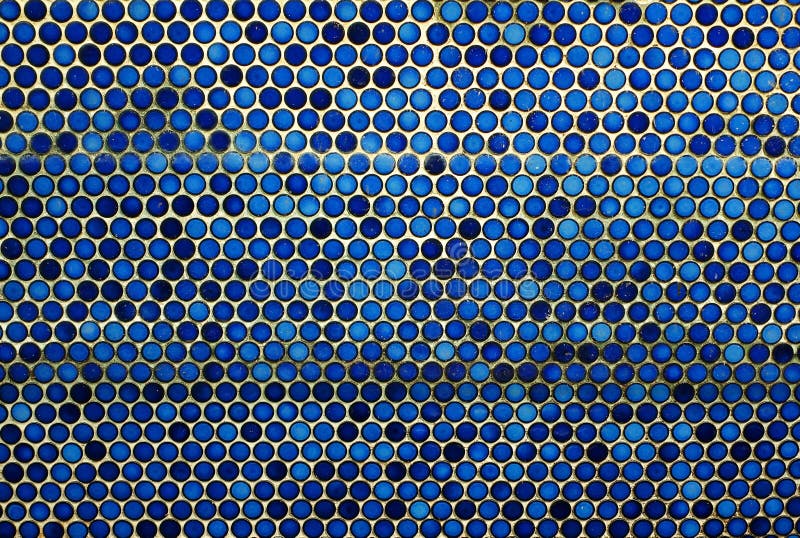 Tiles blue circle texture stock photo. Image of seamless - 57689426