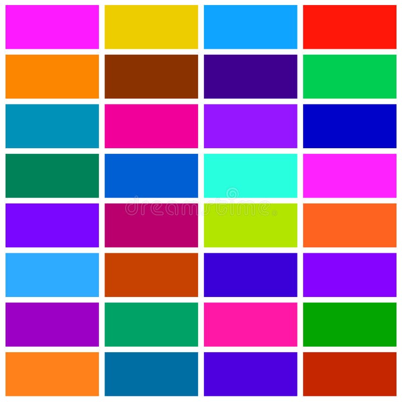 Tiles with Color Tones for Your Design. Vector Set Stock Vector ...