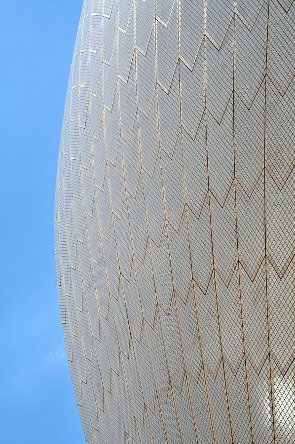 Tiles Create Patterns on the Roof of Sydney Opera House Editorial Stock ...