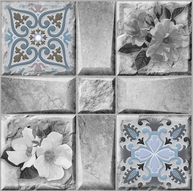 Tiles design stock photo. Image of wall, design, grey - 89260830