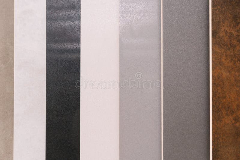 Tiles in Different Colors. Ceramic Tile Shop Stock Photo - Image of ...
