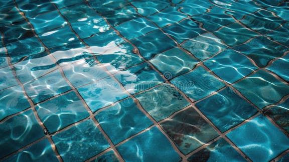 Tiles for Facing the Pool. Ceramic Tiles. Texture for Facing Walls of ...