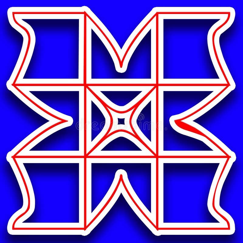 Tiles Floral-(set-4) Abstract Tile Design with Shadow Effect Suitable ...