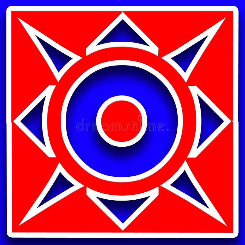 Tiles Floral-(set-4) Abstract Tile Design with Shadow Effect Suitable ...